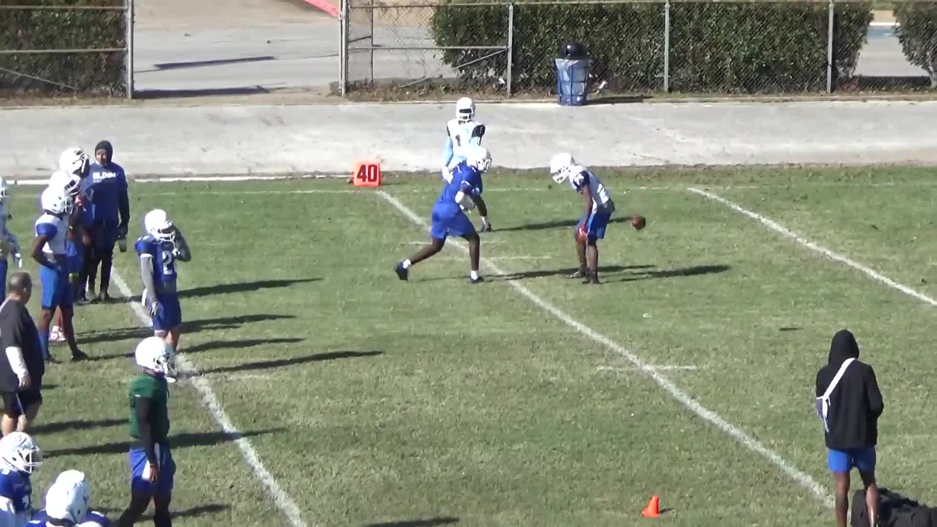 Fall Practice #8 - Tre Langley highlights - Hudl