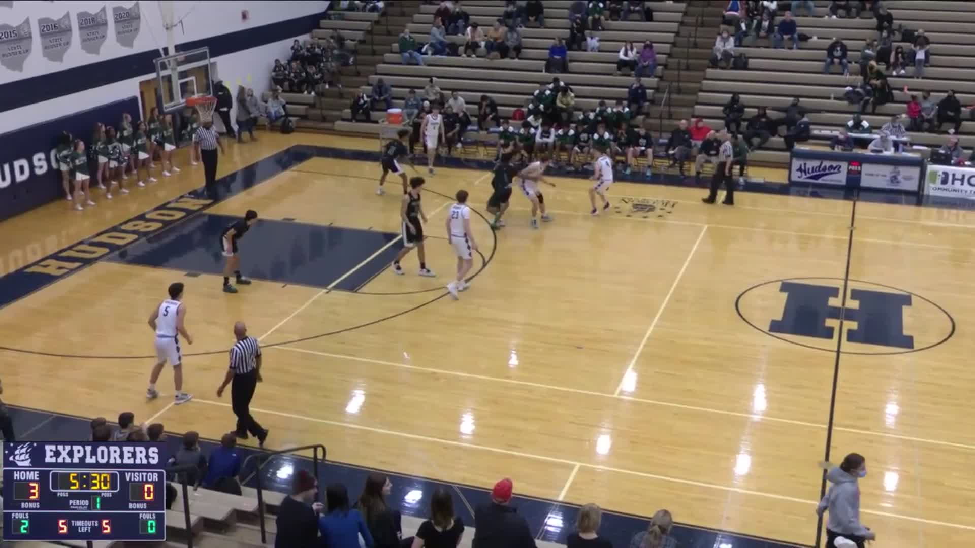 Nordonia vs Hudson 1/4/2022 - Isaac Cherry highlights - Hudl