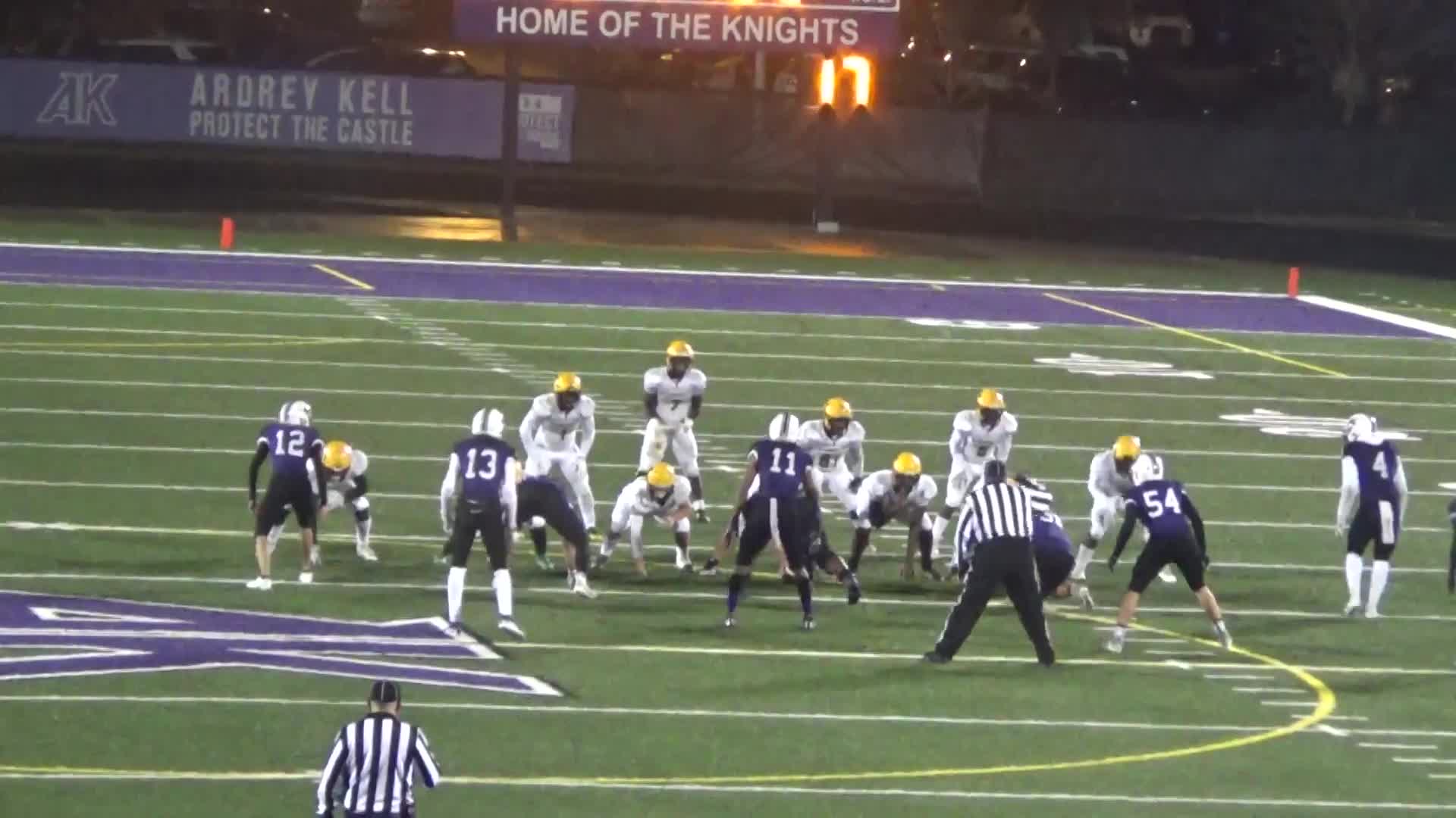 Round 1 Playoffs - Cedric Gray highlights - Hudl