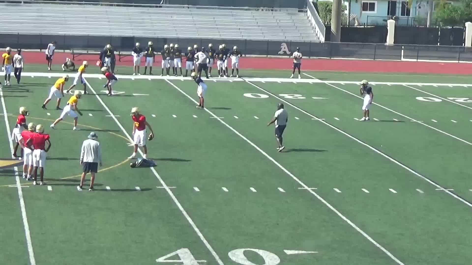 Freshman Spring Weeks 1-2 - Blake Calixte highlights - Hudl
