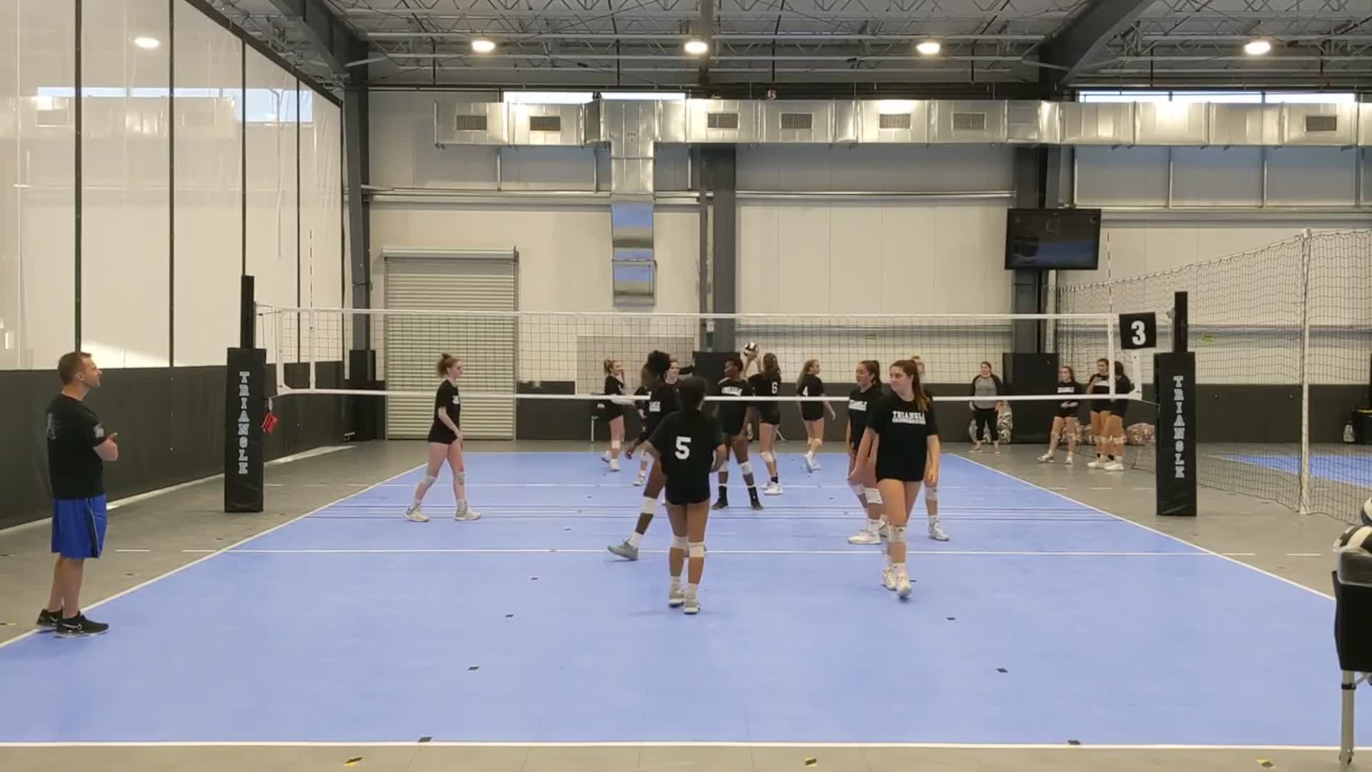 17Black vs 17Blue (10-18) - Avery Markham highlights - Hudl