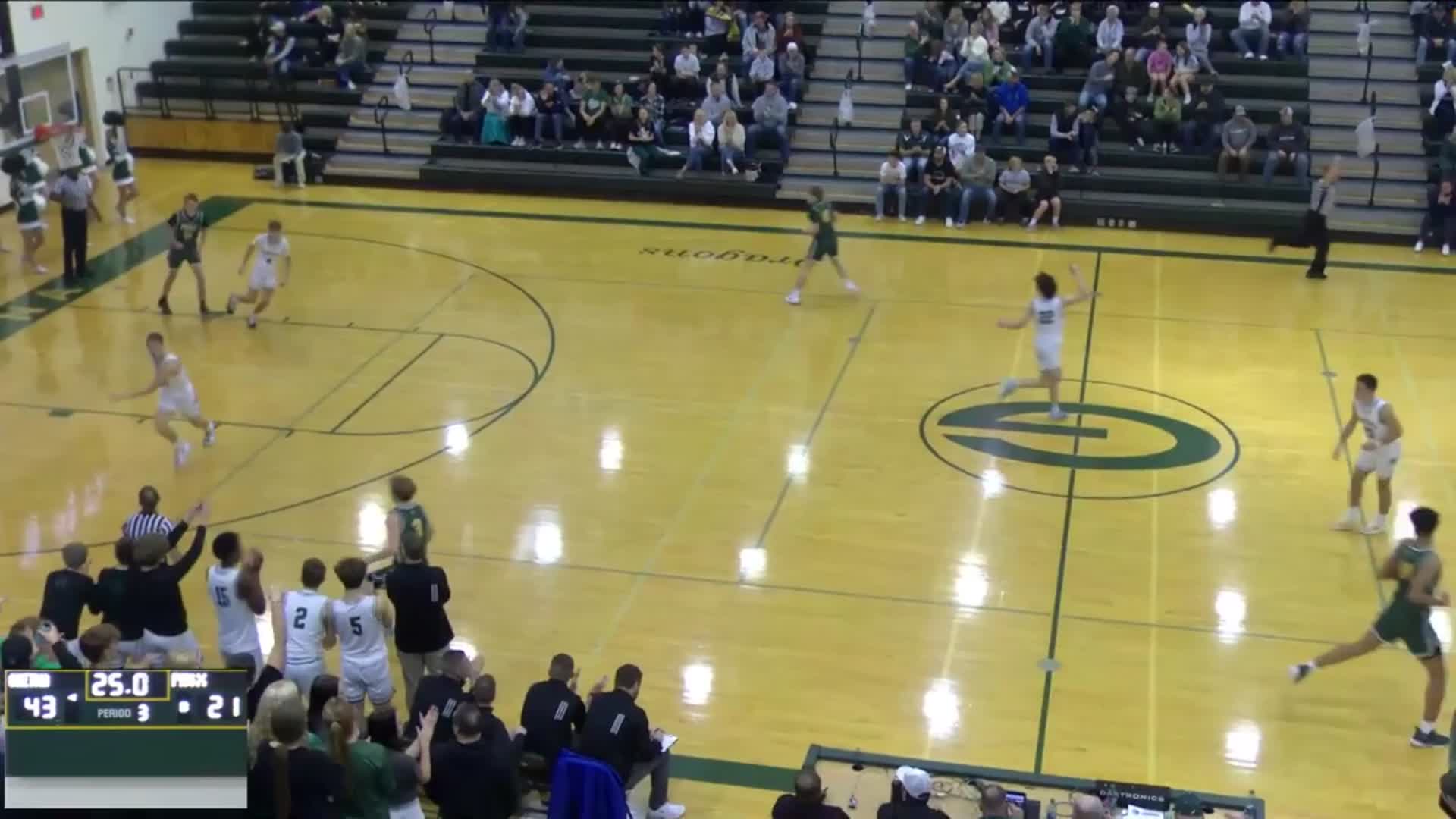 Boys Varsity Basketball - Dillon Claussen highlights - Hudl