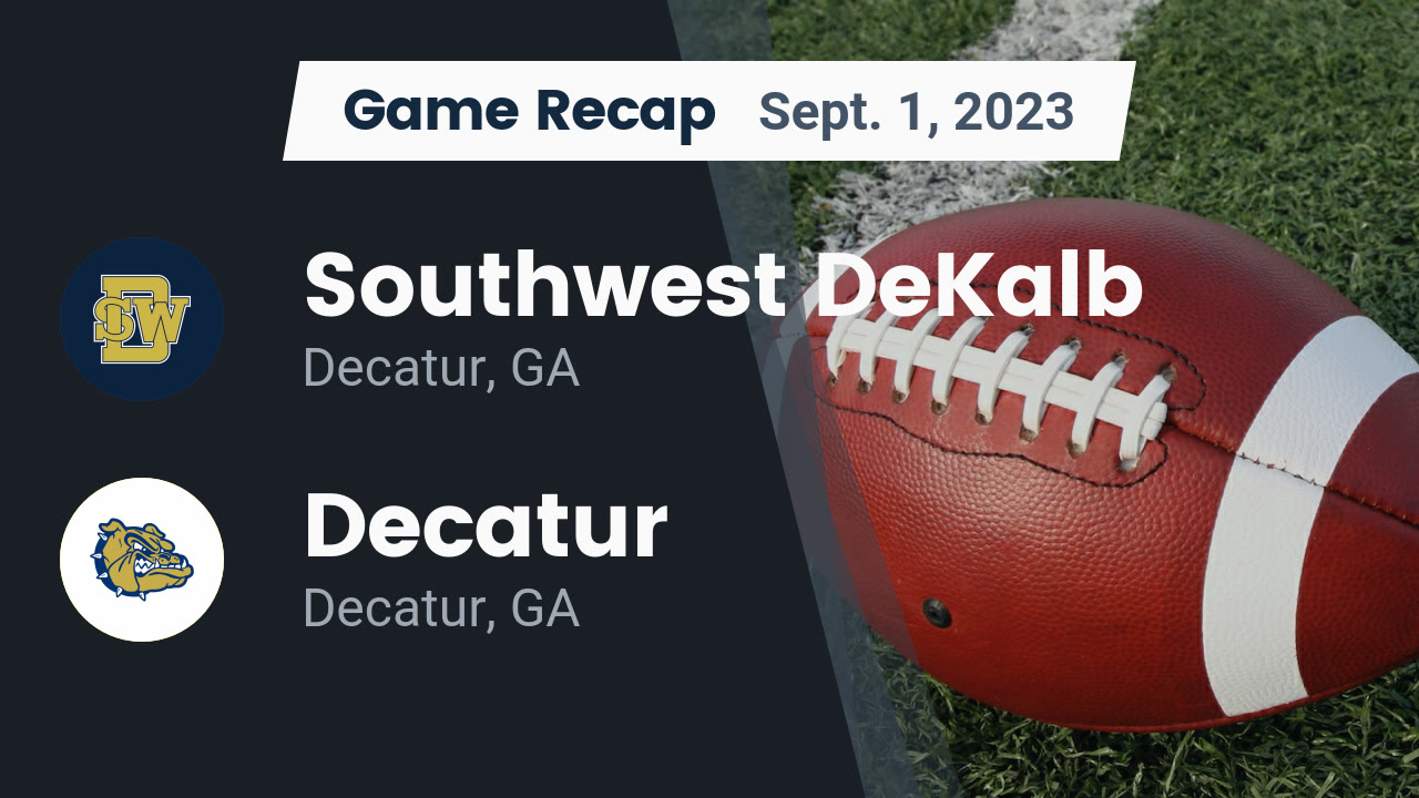 Southwest DeKalb (Decatur, GA) High School Sports - Football ...
