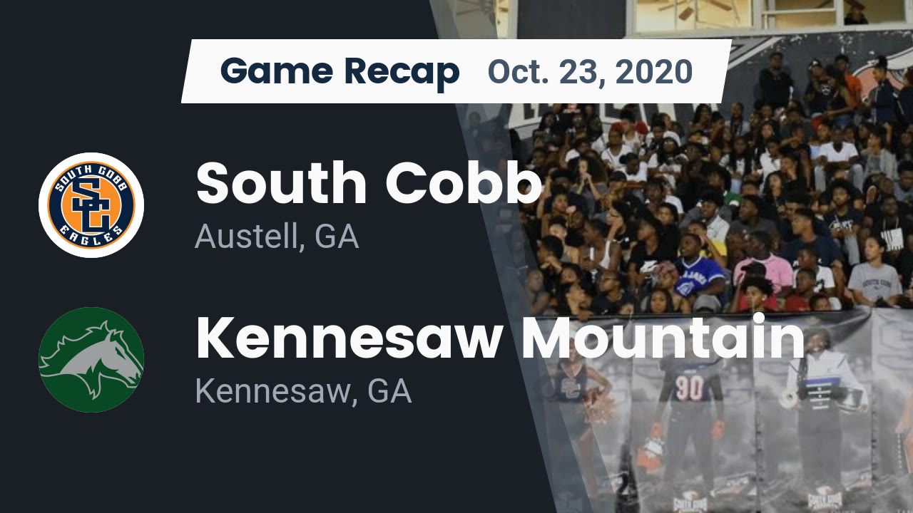 Recap: South Cobb vs. Kennesaw Mountain 2020 - South Cobb High ...