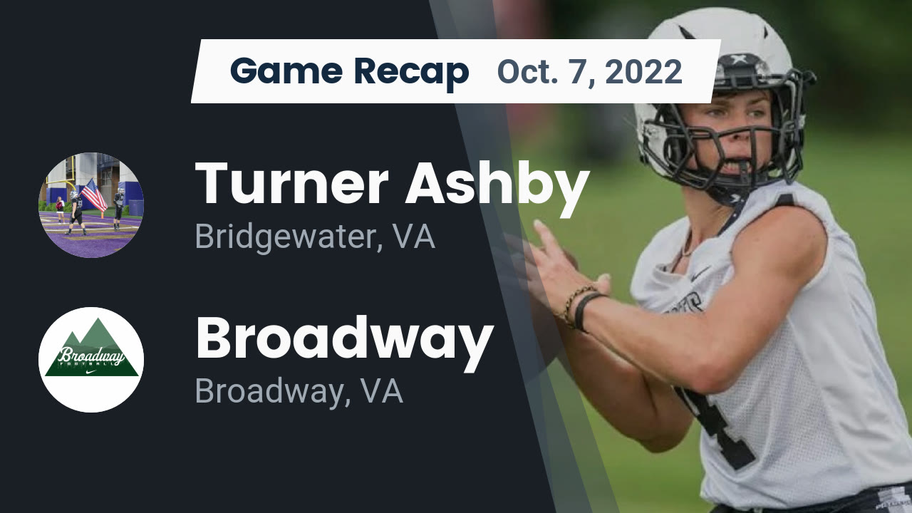 Recap: Turner Ashby vs. Broadway 2022 - Turner Ashby highlights - Hudl