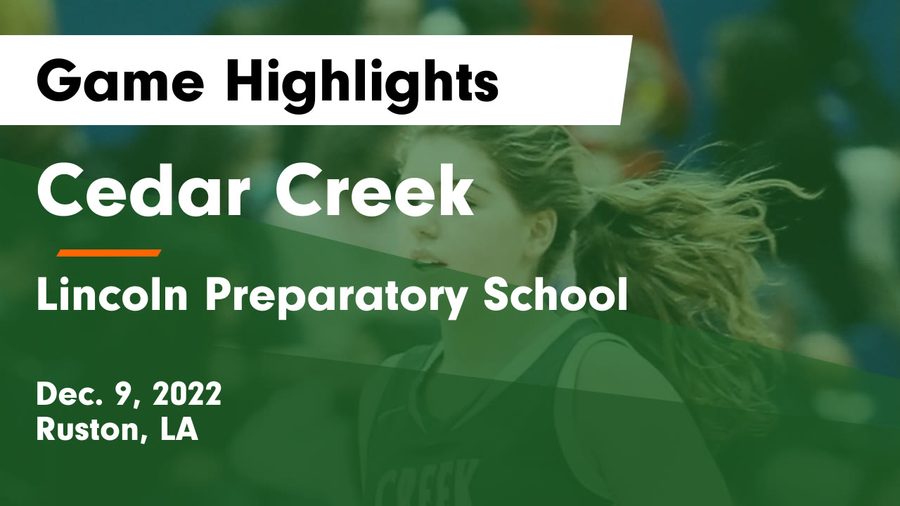 Cedar Creek (Ruston, LA) High School Sports - Football, Basketball ...