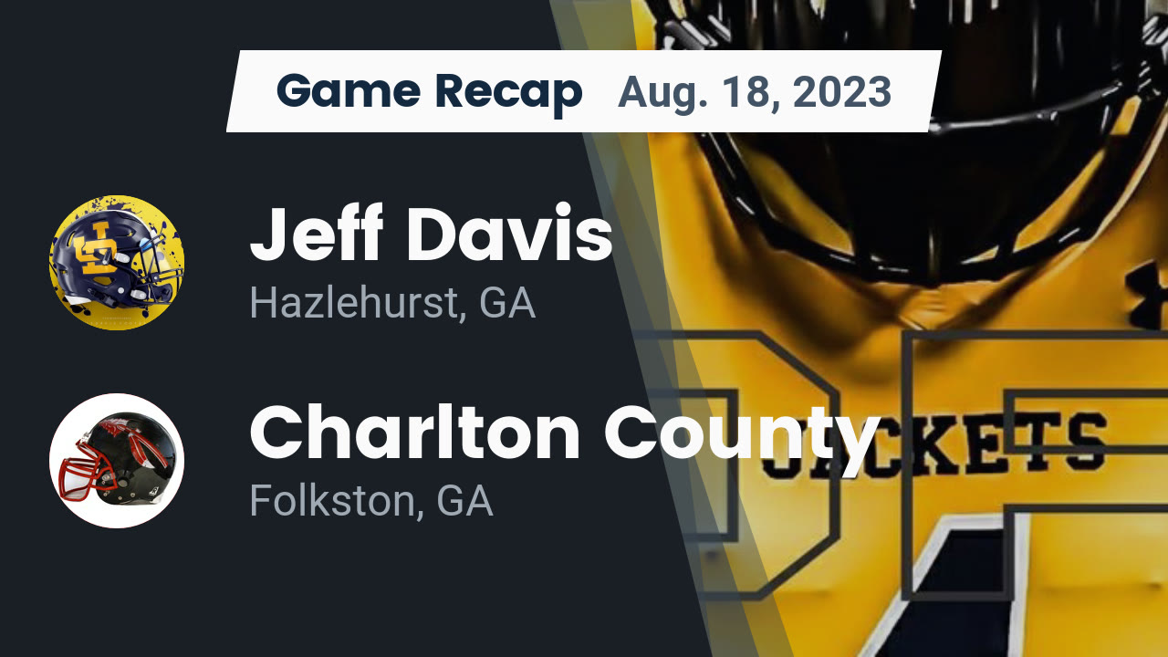 Jeff Davis (Hazlehurst, GA) High School Sports - Football, Basketball ...