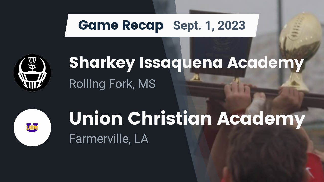 Sharkey Issaquena Academy (Rolling Fork, MS) Sports - Football ...