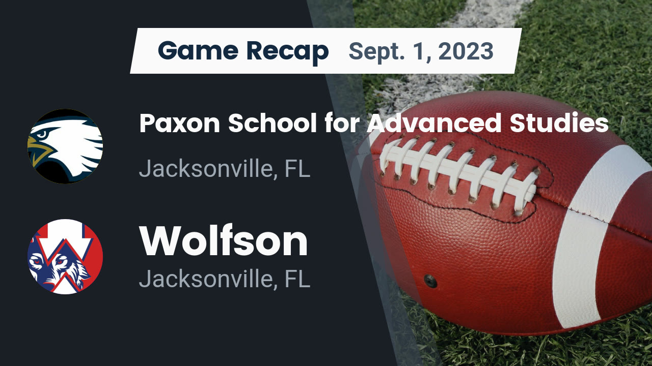 Paxon School For Advanced Studies (Jacksonville, FL) Sports - Football ...