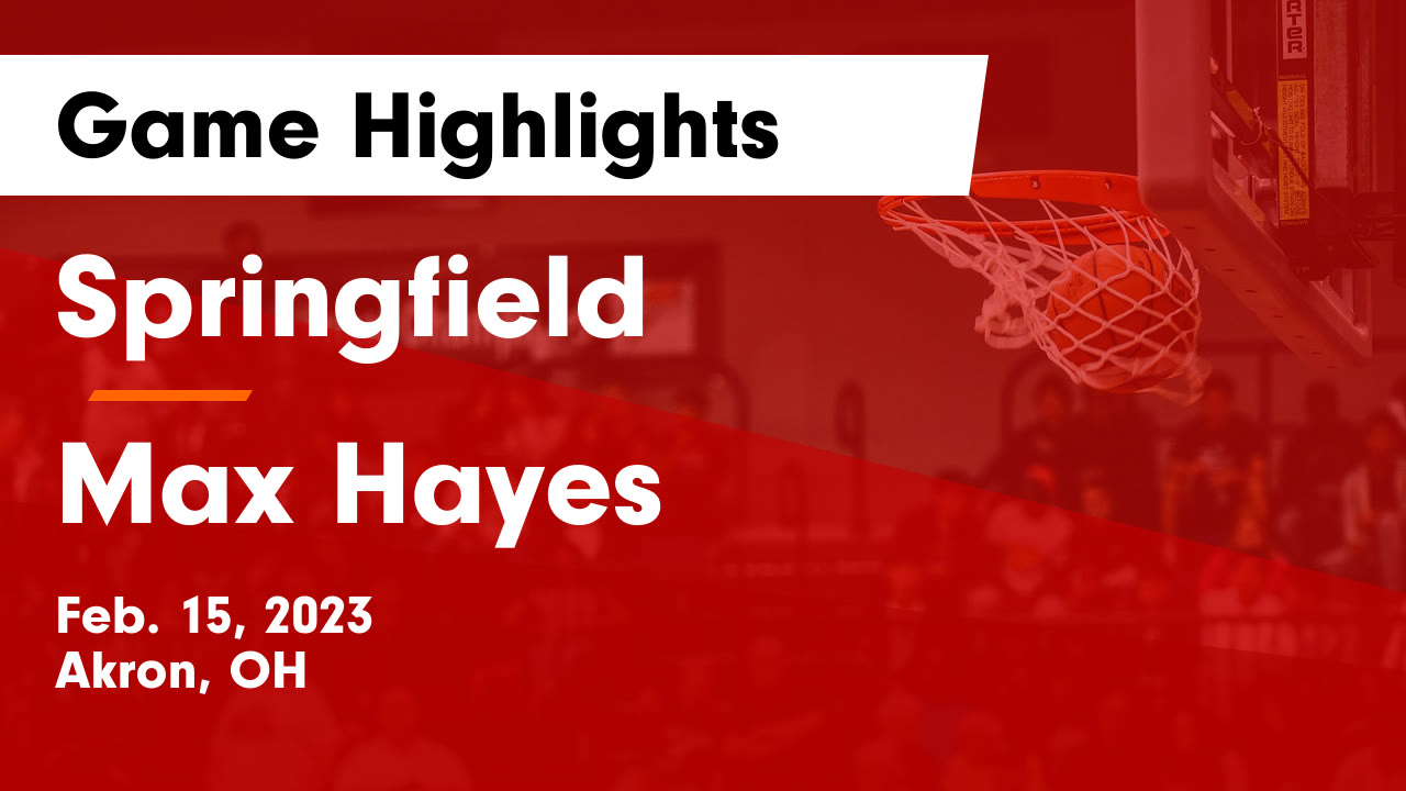 Springfield (Akron, OH) High School Sports - Football, Basketball ...
