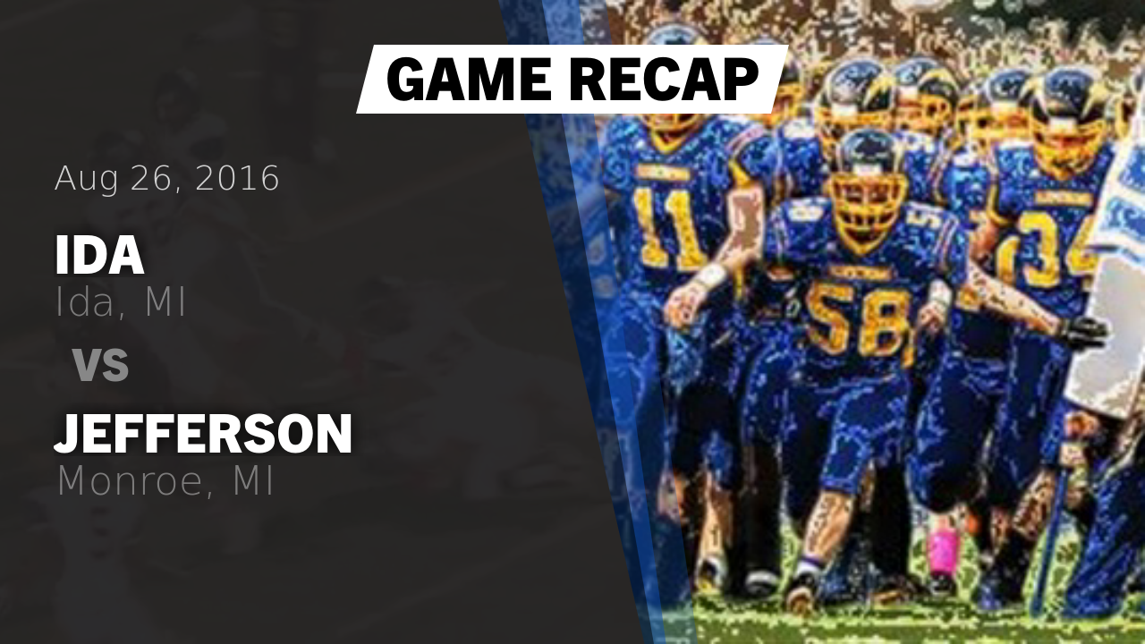 Videos - Ida Bluestreaks (Ida, MI) Varsity Football