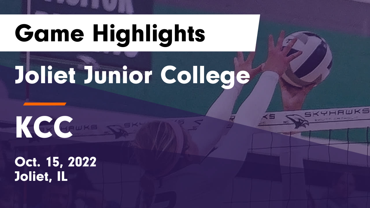Joliet Junior College vs KCC Game Highlights - Oct. 15, 2022 - Joliet JC highlights - Hudl