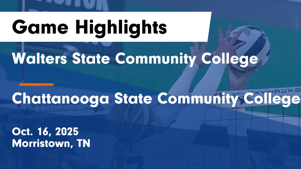 Walters State Community College | College Sports | Home | Hudl