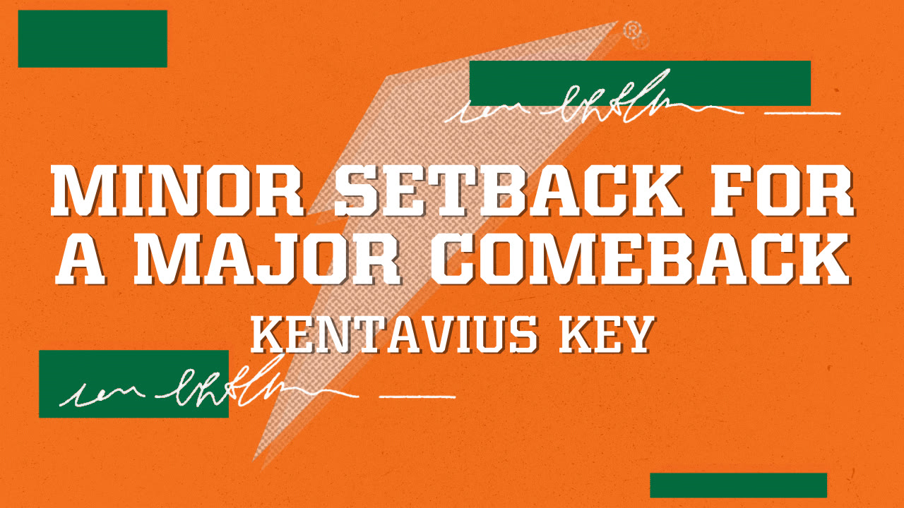 Minor setback for a major comeback - Kentavius Key highlights - Hudl