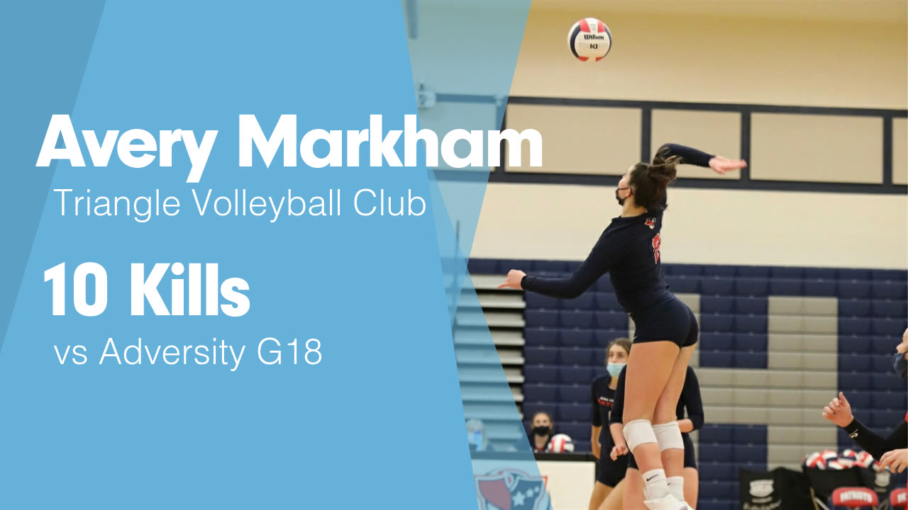 10 Kills vs Adversity G18 - Avery Markham highlights - Hudl