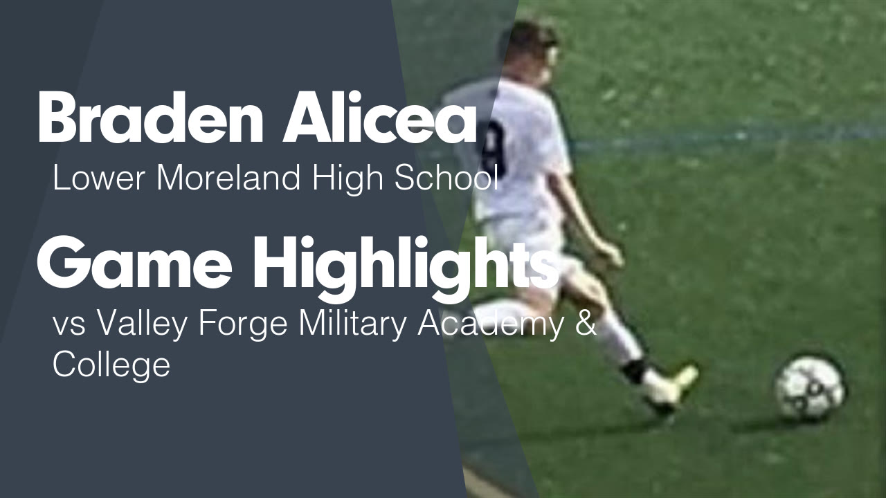 Game Highlights vs Valley Forge Military Academy & College - Braden Alicea highlights - Hudl