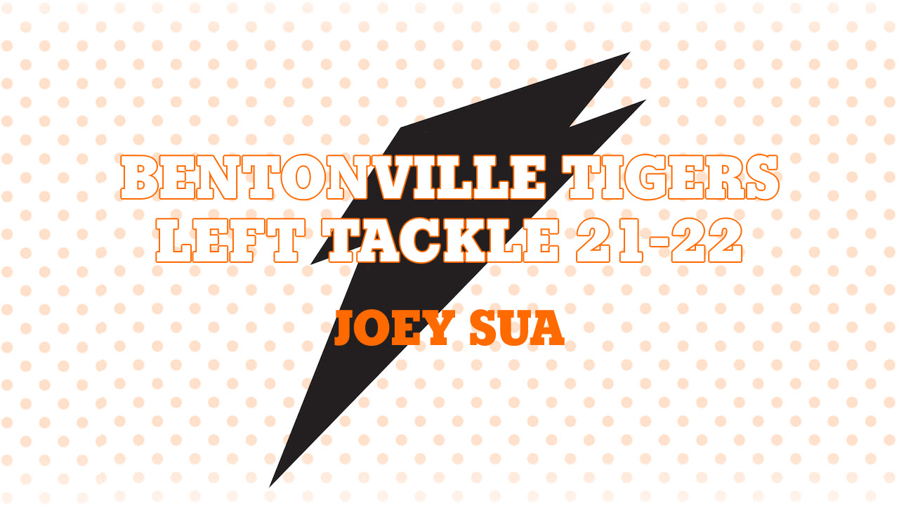 Bentonville Tigers Left Tackle 21-22 - Joey Sua highlights - Hudl