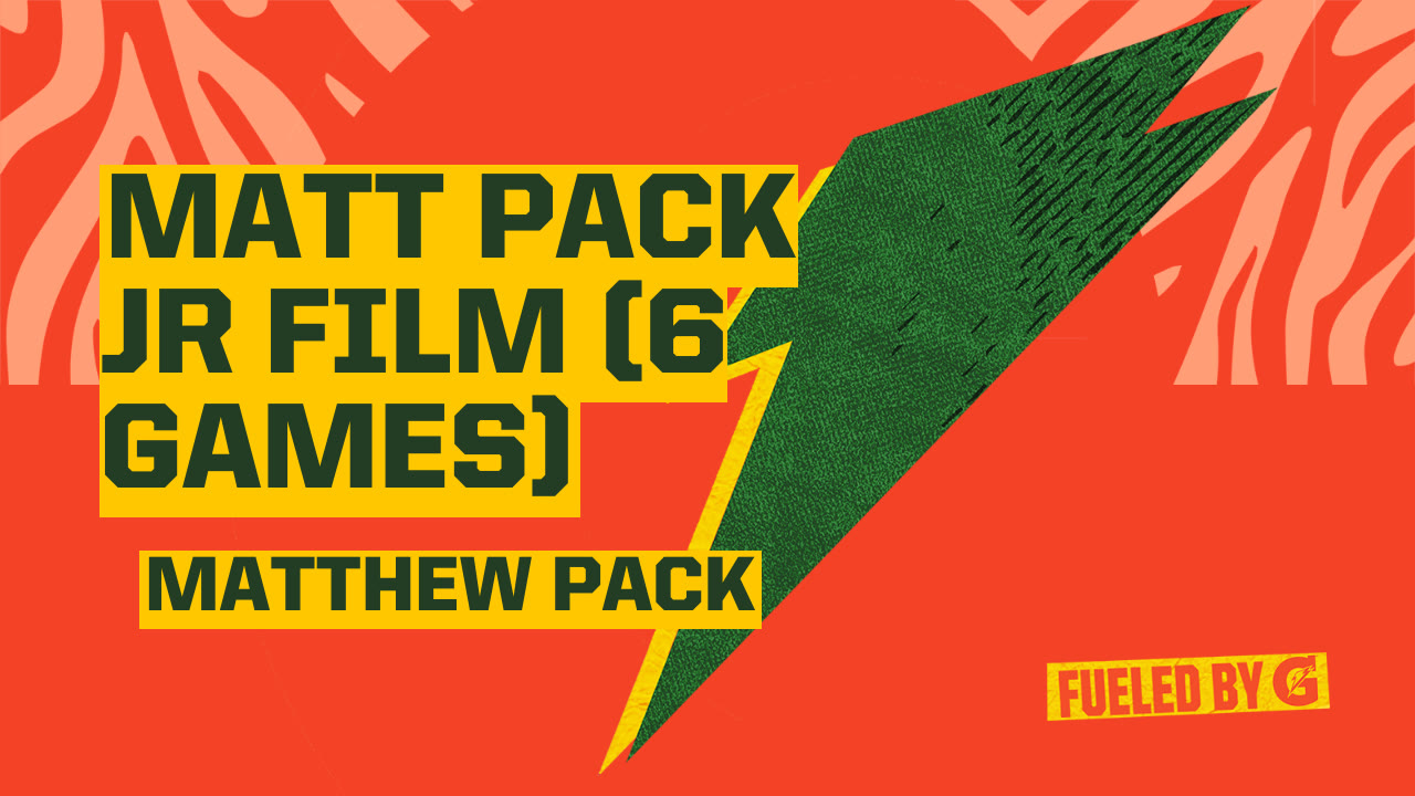 Matt Pack Jr Film (6 Games) - Matthew Pack highlights - Hudl