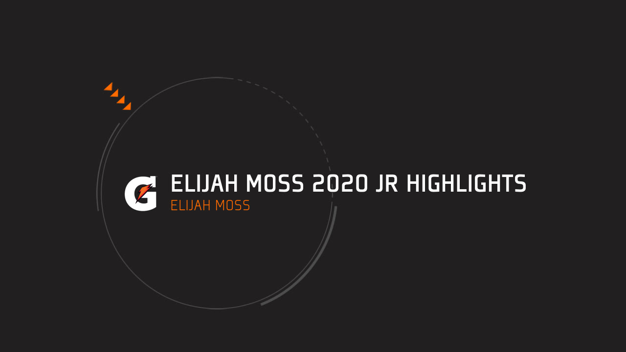 Elijah Moss 2020 Jr Highlights - Elijah Moss highlights - Hudl