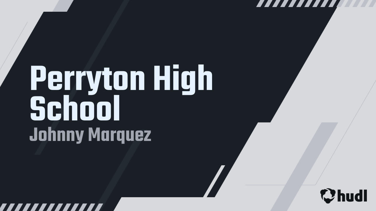 Perryton High School - Johnny Marquez highlights - Hudl