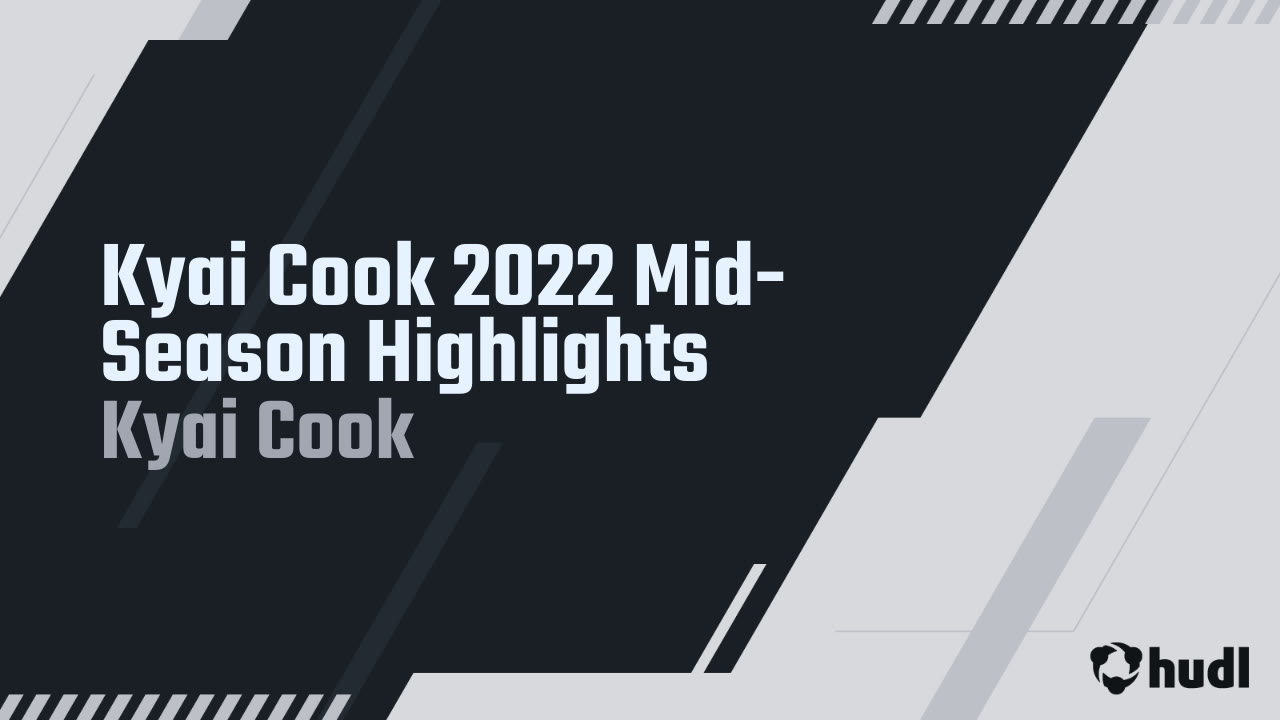 Kyai Cook 2022 Mid-Season Highlights - Kyai Cook highlights - Hudl
