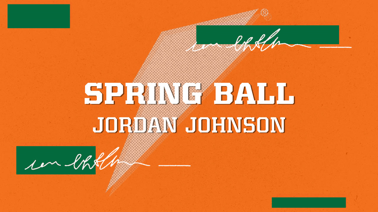 Spring Ball - Jordan Johnson highlights - Hudl
