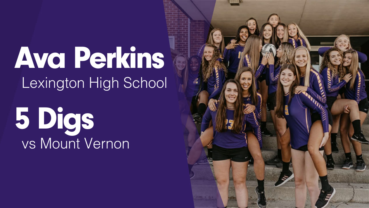 5 Digs vs Mount Vernon - Ava Perkins highlights - Hudl