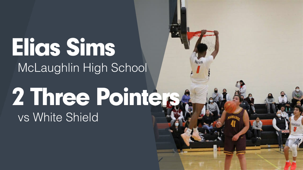2 Three Pointers vs White Shield - Elias Sims highlights - Hudl