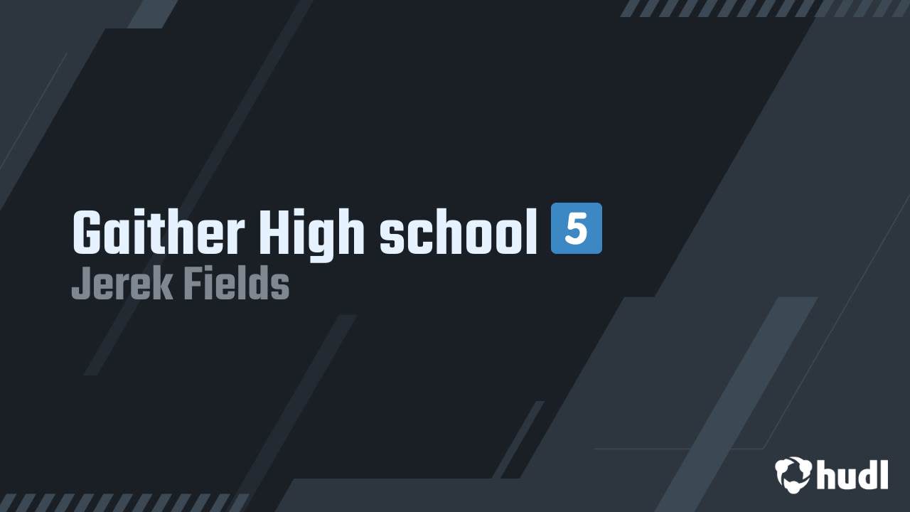 Gaither High school 5️⃣ - Jerek Fields highlights - Hudl