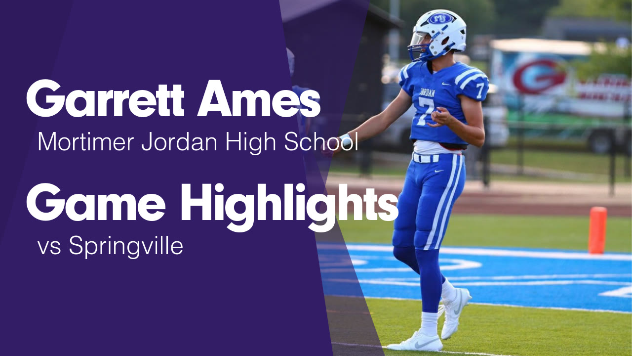 Game Highlights vs Springville - Garrett Ames highlights - Hudl