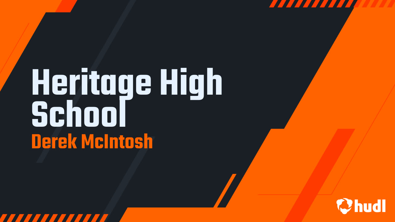 Heritage High School - Derek McIntosh highlights - Hudl