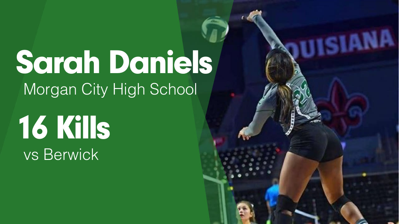 16 Kills vs Berwick - Sarah Daniels highlights - Hudl
