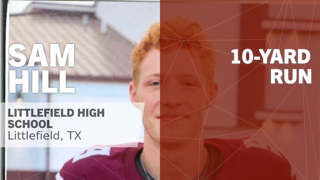 10-yard Run vs Denver City - Sam Hill highlights - Hudl