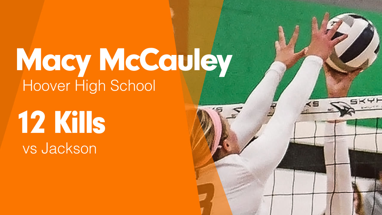 Macy Mccauley's (North Canton, OH) Video "12 Kills vs Jackson"