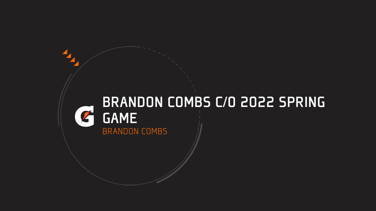Brandon Combs C/O 2022 Spring Game - Brandon Combs highlights - Hudl