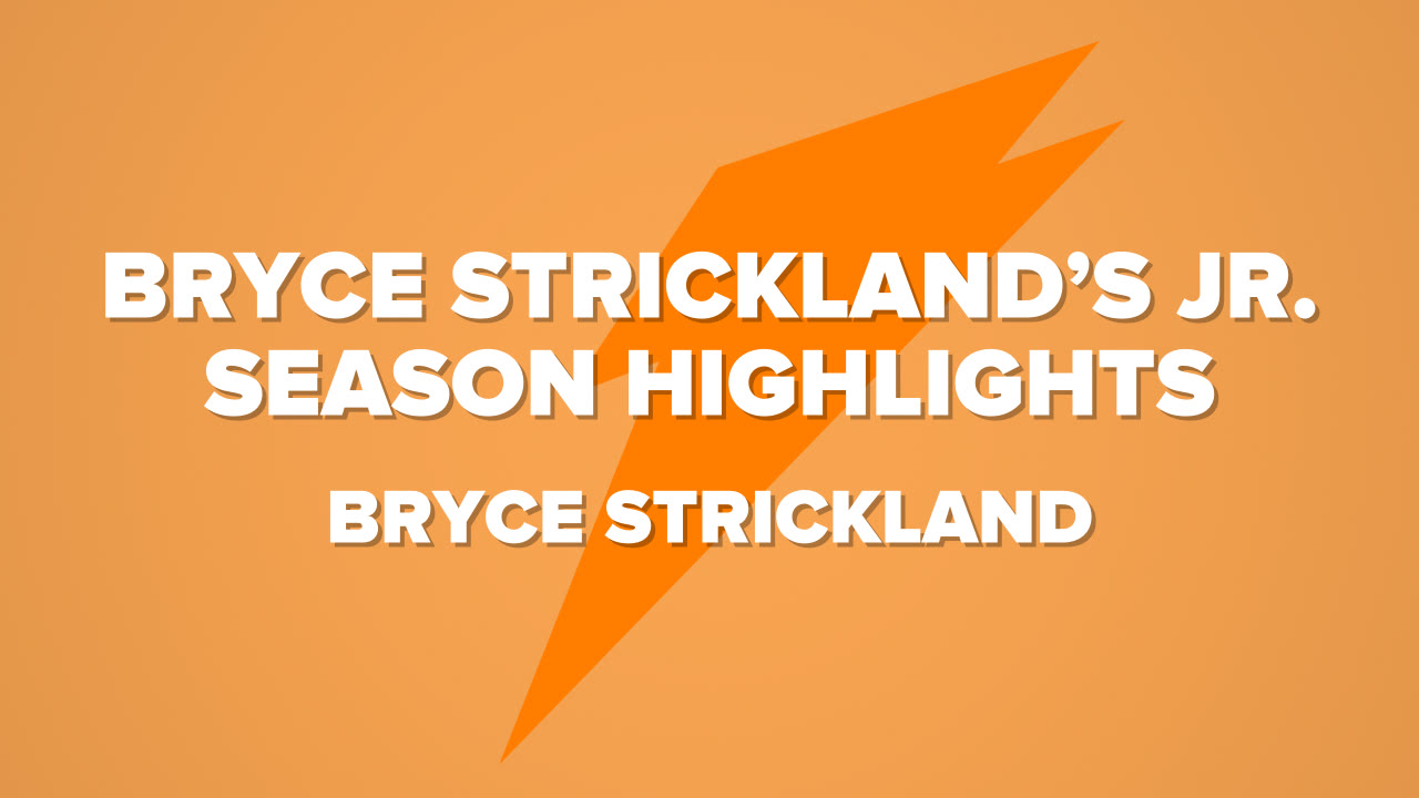 Bryce Strickland’s Jr. Season Highlights - Bryce Strickland highlights ...