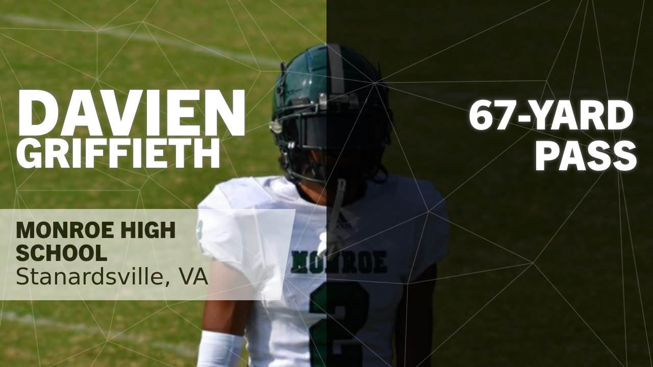 67-yard Pass vs Turner Ashby - Davien Griffieth highlights - Hudl