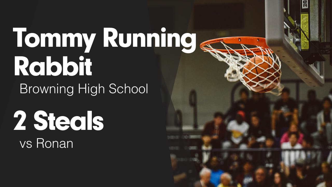 2 Steals vs Ronan - Tommy Running Rabbit highlights - Hudl