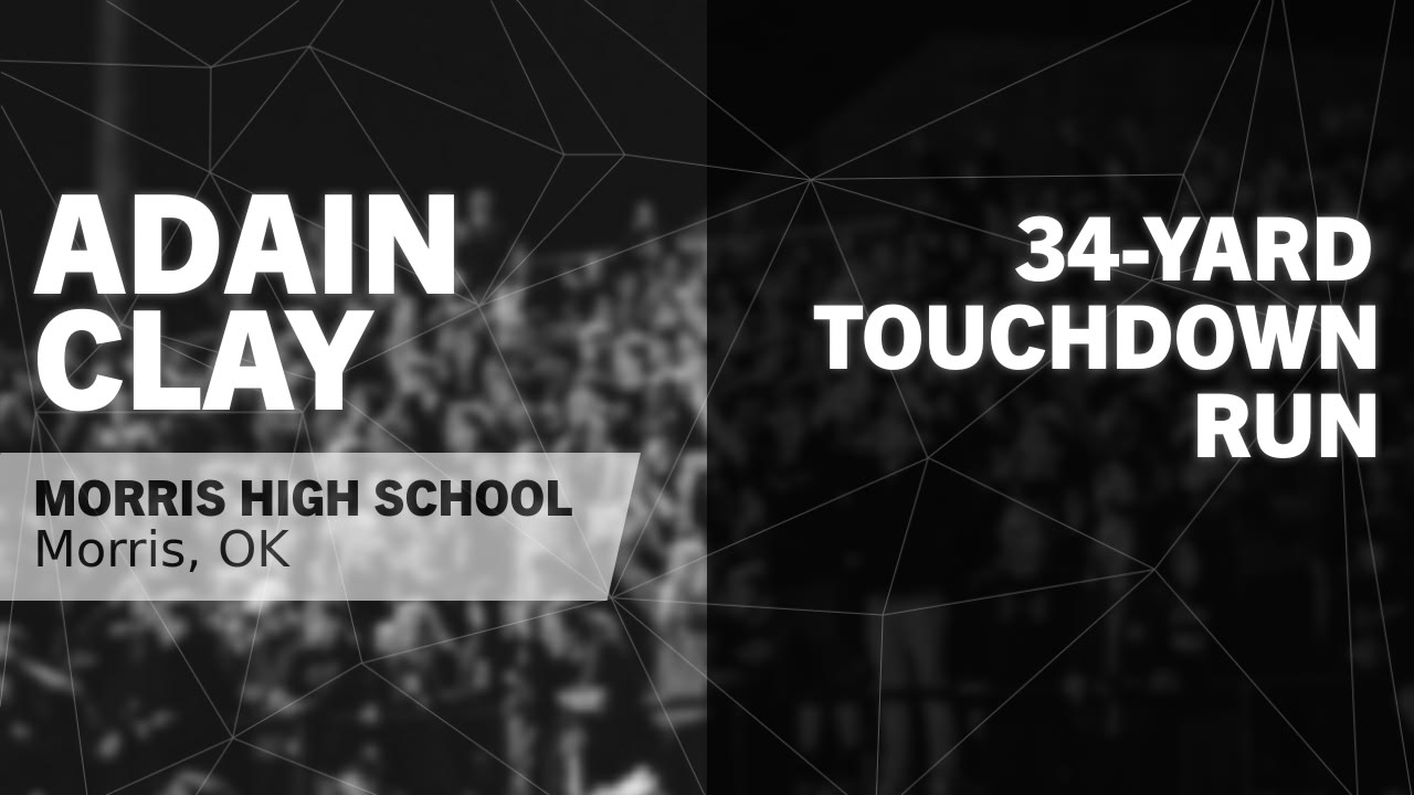 34-yard Touchdown Run vs Hartshorne - Adain Clay highlights - Hudl