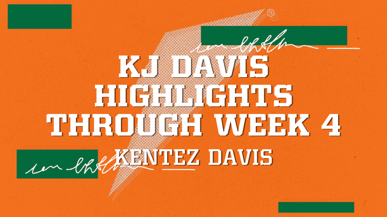 KJ Davis Highlights through week 4 - Kentez Davis highlights - Hudl