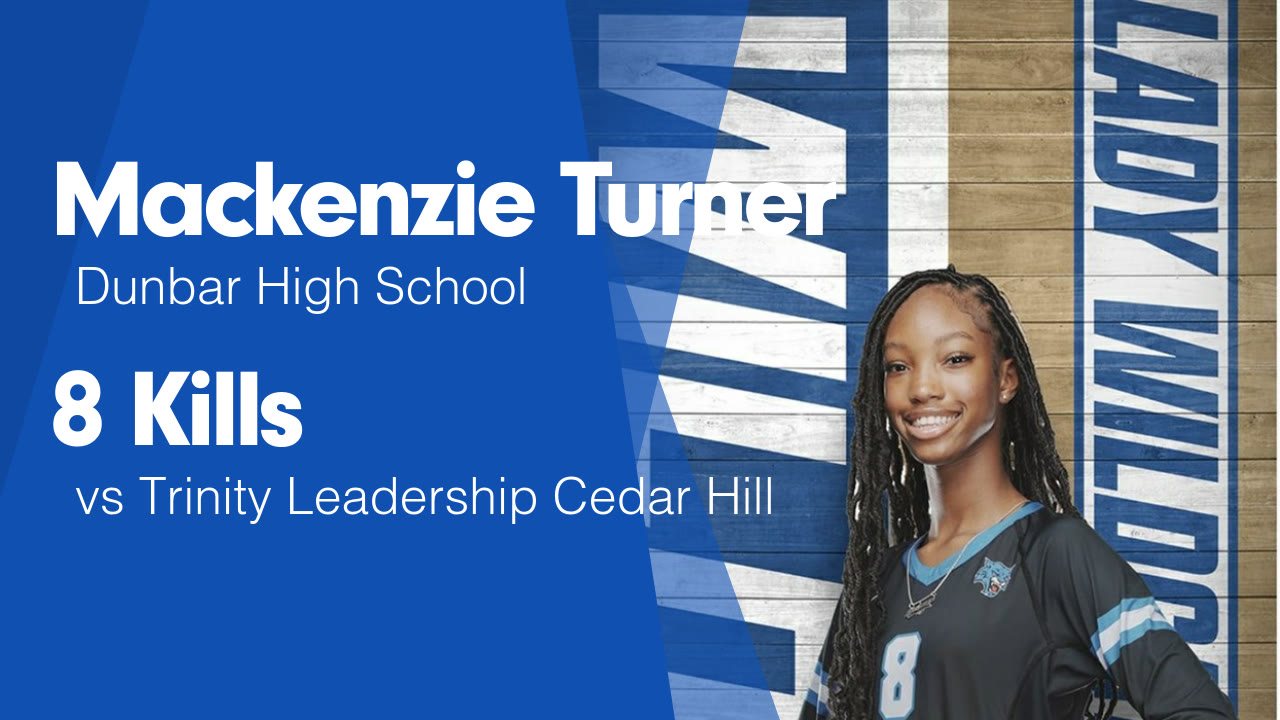 8 Kills vs Trinity Leadership Cedar Hill - Mackenzie Turner highlights - Hudl
