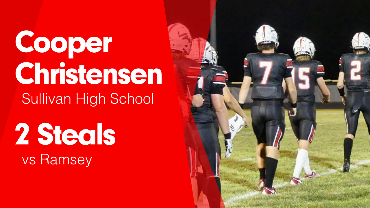 2 Steals vs Ramsey - Cooper Christensen highlights - Hudl
