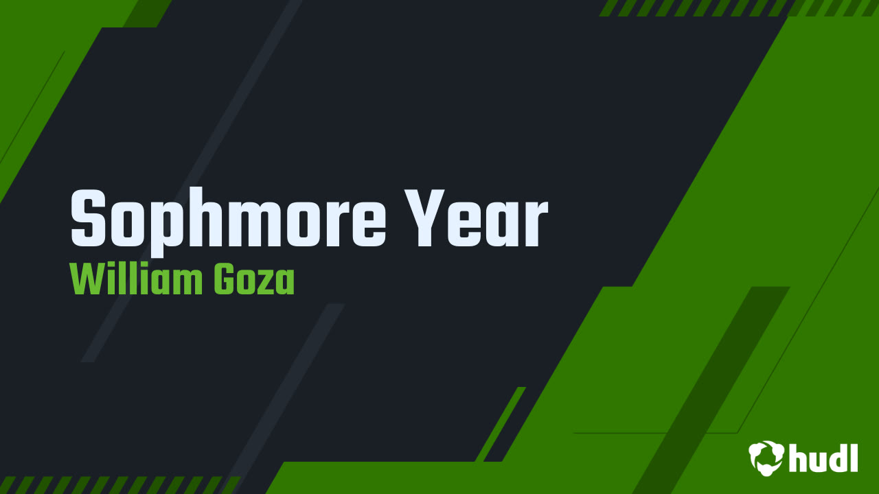 Sophmore Year - William Goza highlights - Hudl