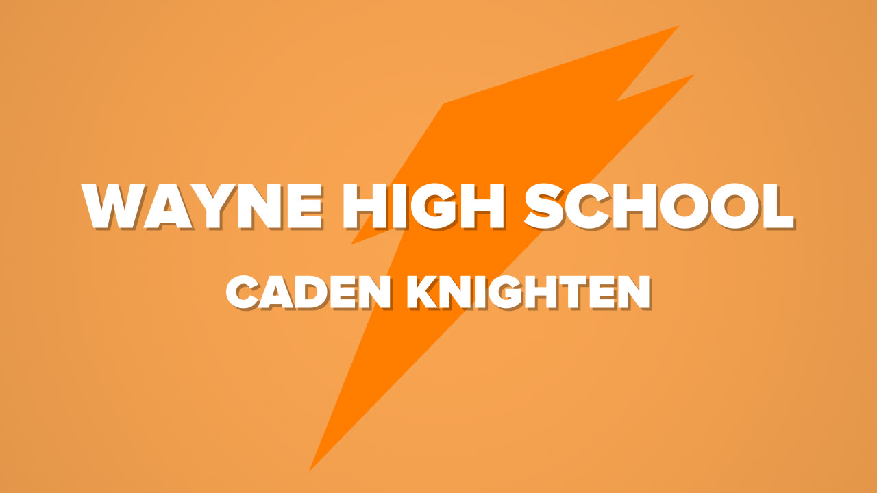 Wayne High School - Caden Knighten highlights - Hudl