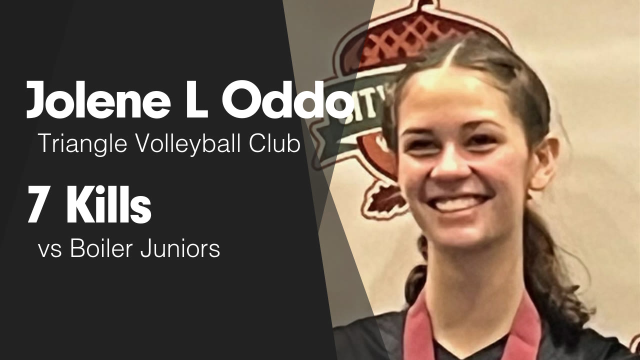 7 Kills vs Boiler Juniors - Jolene L Oddo highlights - Hudl