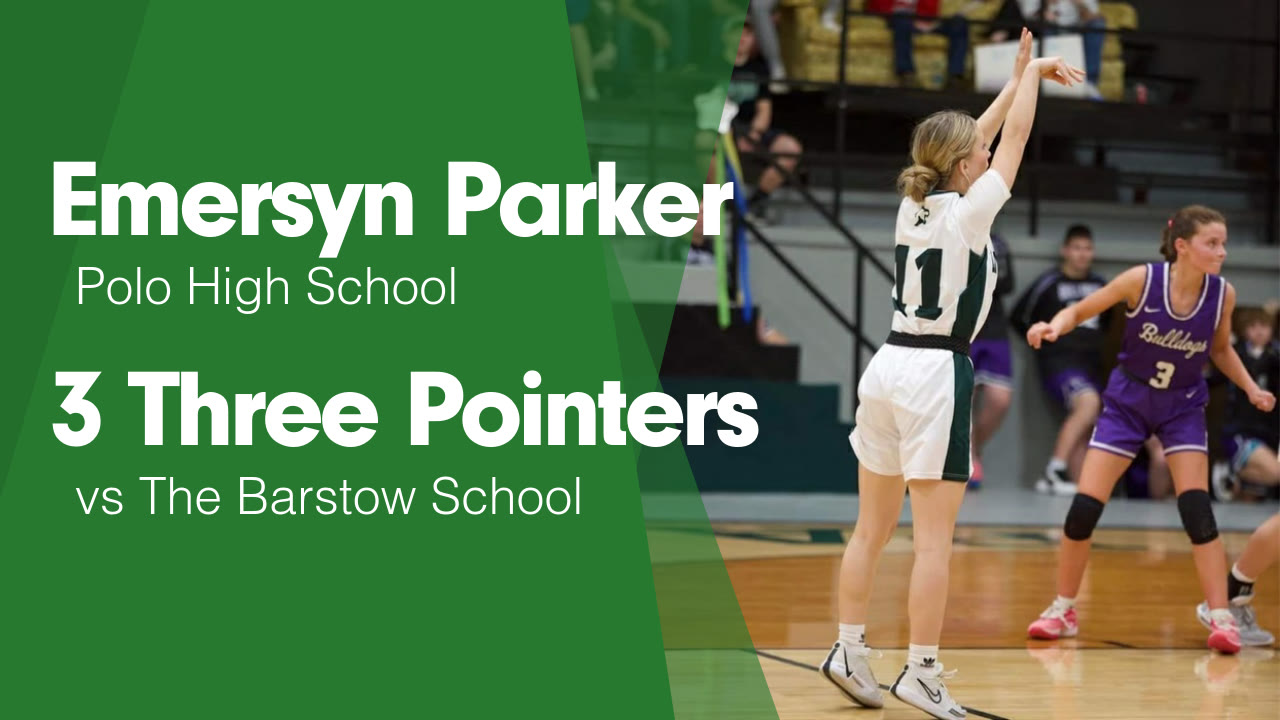 3 Three Pointers vs The Barstow School - Emersyn Parker highlights - Hudl