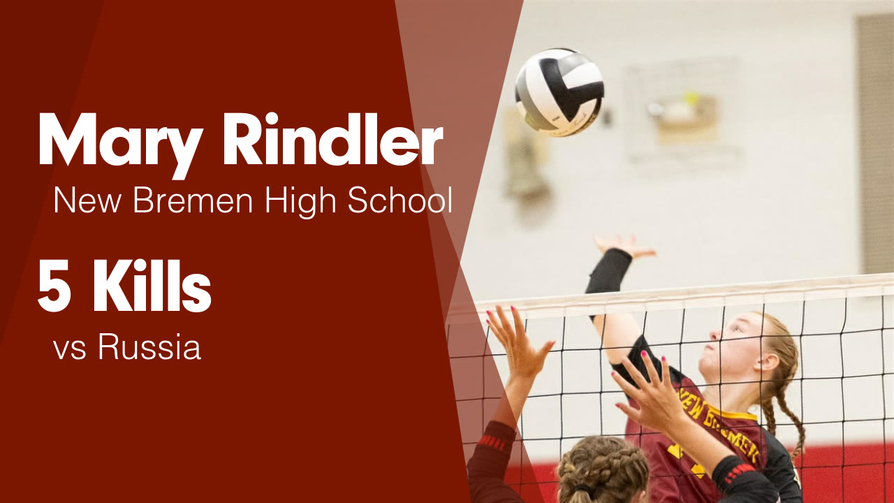 5 Kills vs Russia - Mary Rindler highlights - Hudl