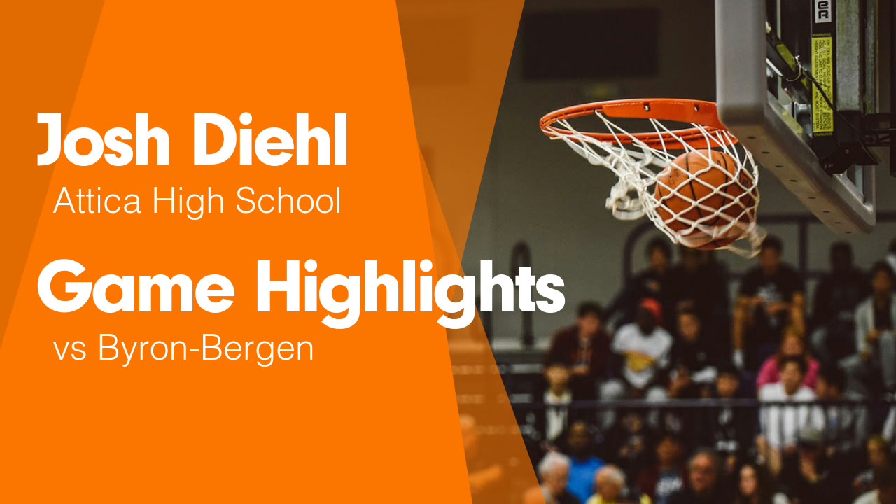 Game Highlights vs Byron-Bergen - Josh Diehl highlights - Hudl