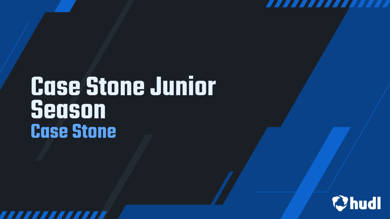 Case Stone Junior Season - Case Stone highlights - Hudl