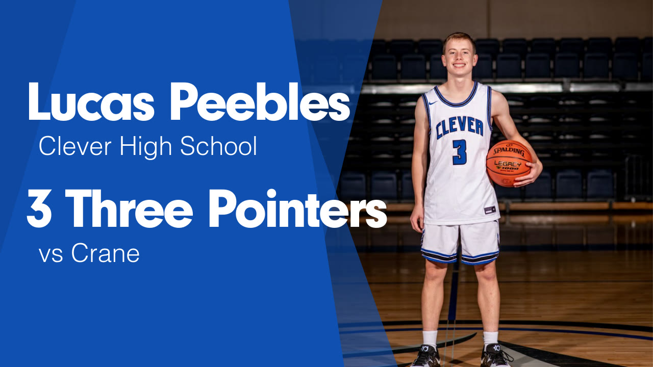 3 Three Pointers vs Crane - Lucas Peebles highlights - Hudl